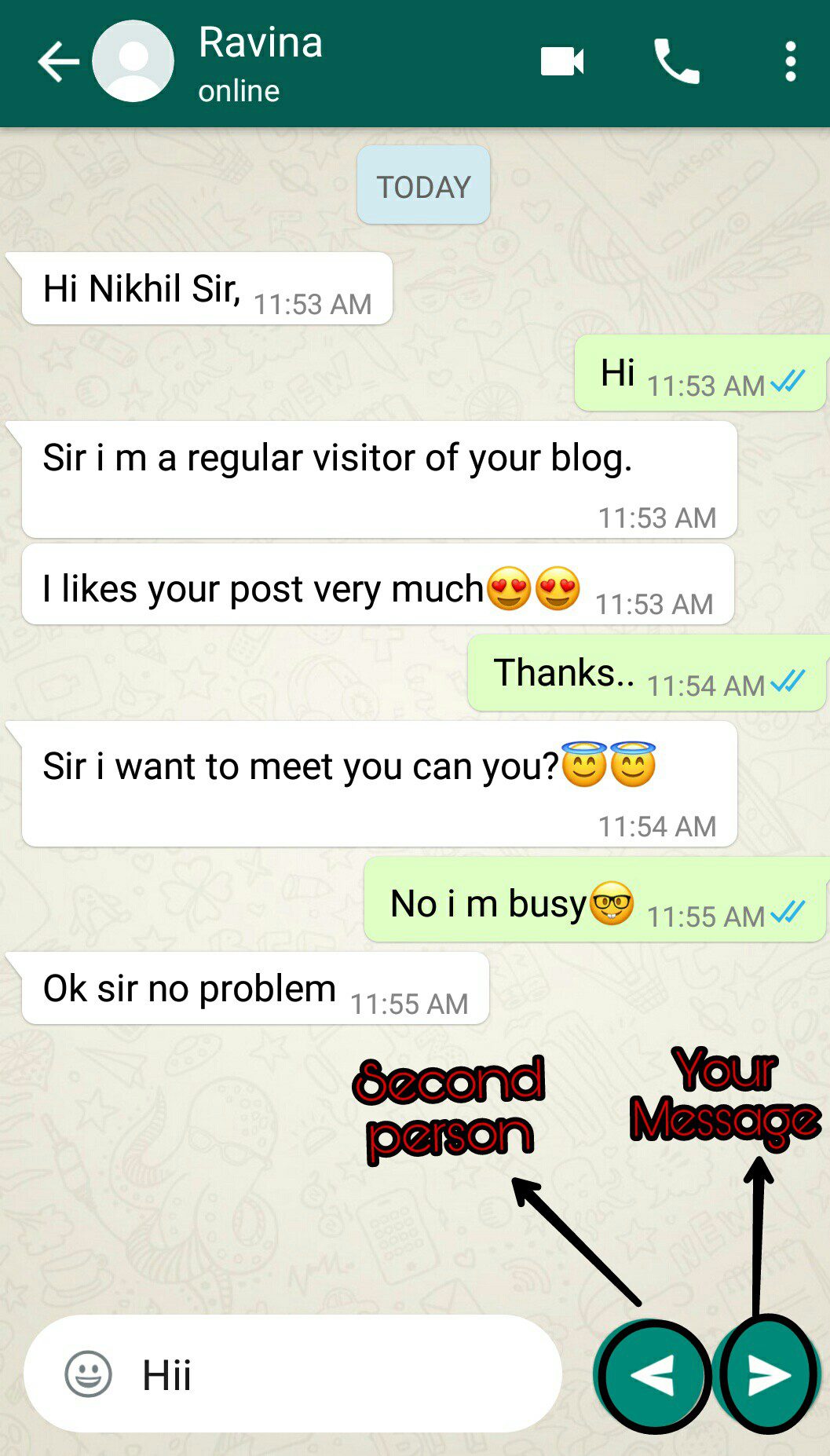 Fake Whatsapp Conversation- Make Fake Whatsapp Chat & Prank friends