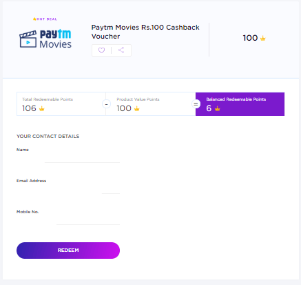 (मूवी ऑफर ) Timespoint PayTM Movie Offer - Signup & Get Rs.100 PayTM ...
