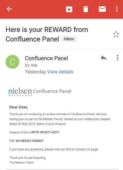 [Proof] Nielsen More Panel- Get Free Rs.250 Amazon Cash/ Flipkart ...