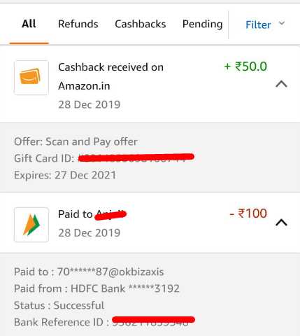 Amazon Scan & Pay Offer - Scan & Pay to Get Upto Rs.60Cashback ...