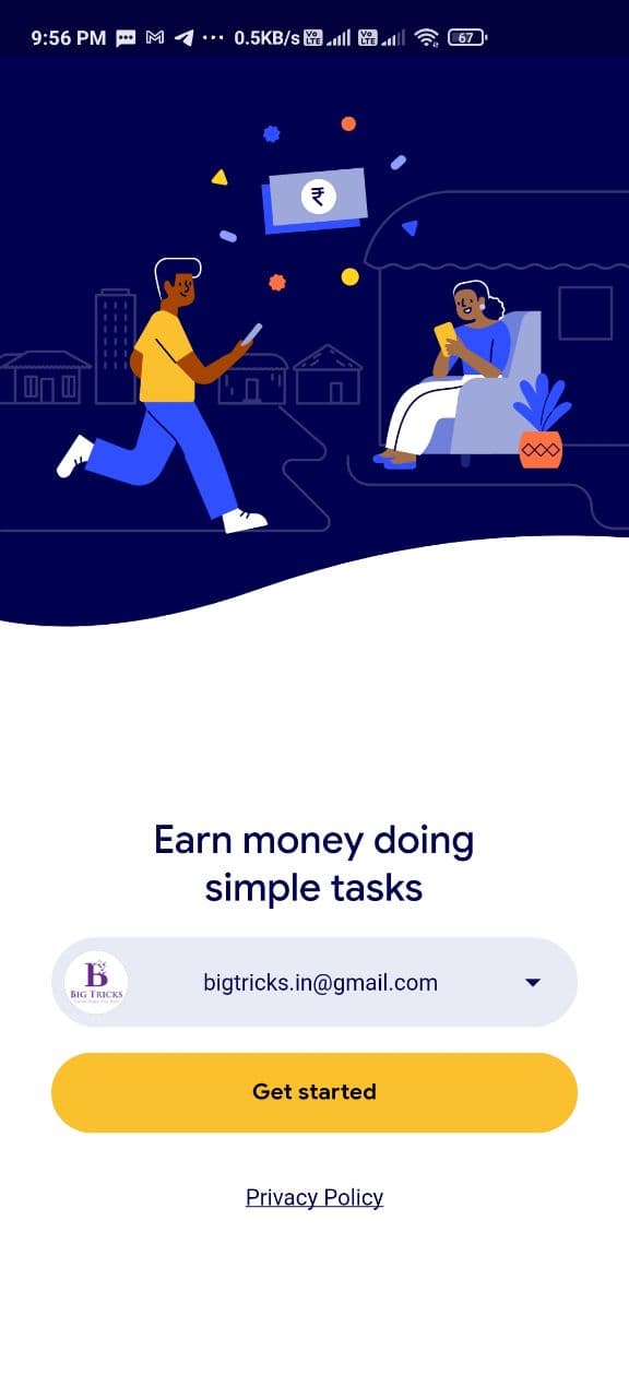 Google Taskmate Referral Code - Earn Money by Completing Tasks | Bigtricks.in