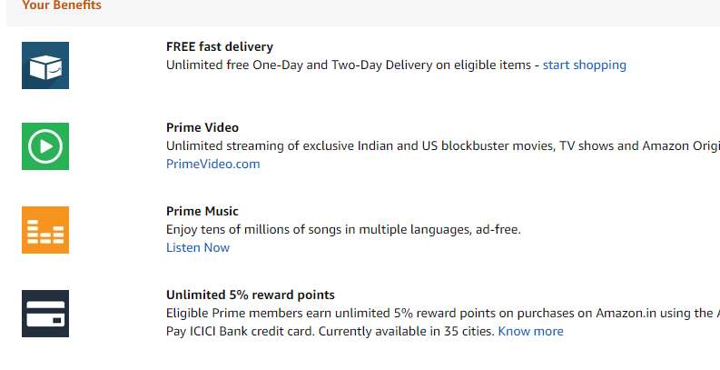Free Amazon Prime Offer - Get 14 Days Amazon Prime For Free With ₹10 ...