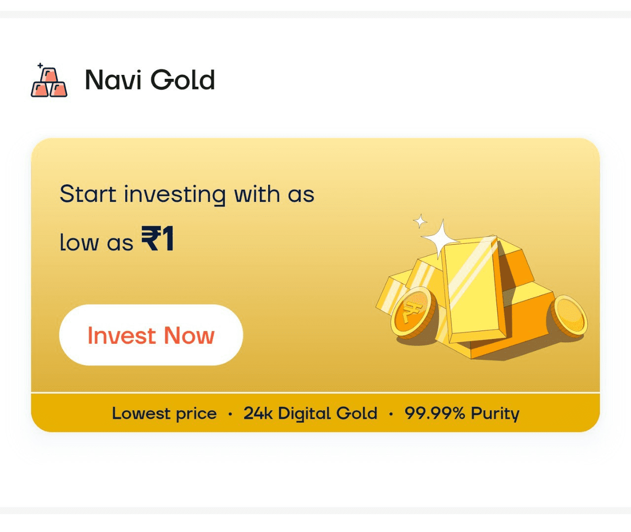 Navi App Refer & Earn: Signup & Get Upto Rs.250 Digital Gold & Rs.100 ...