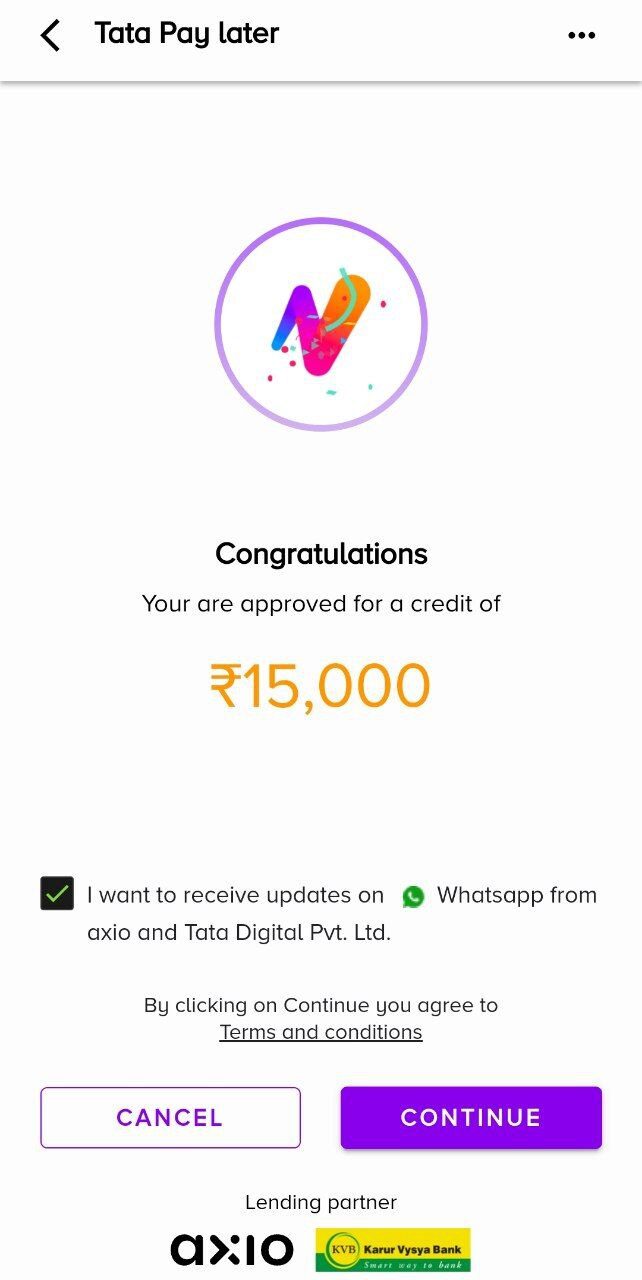 Tata Pay Later Referral Code – Get Up To ₹25000 Instant Credit Limit | ₹500 Neu Coins on ...