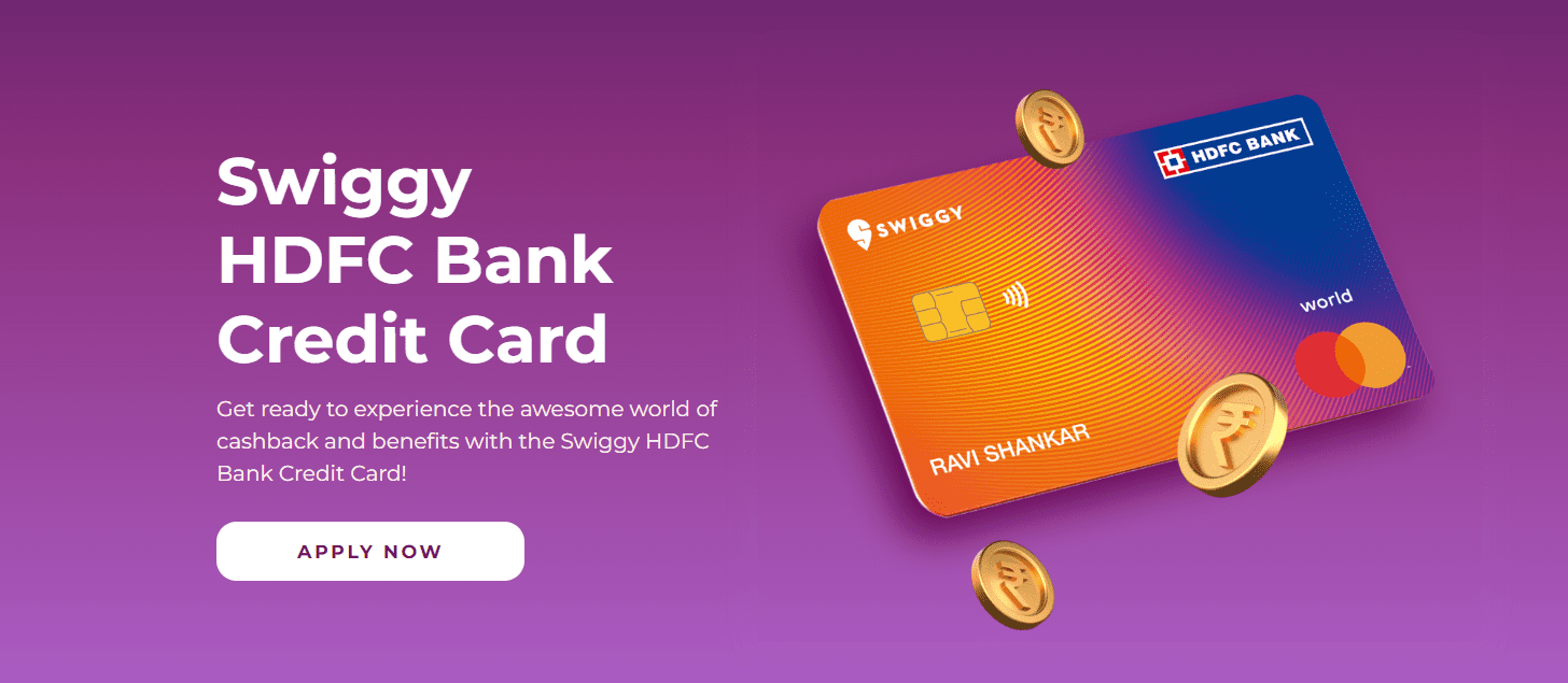 HDFC Swiggy Credit Card - 5% Cashback on Everything + Lifetime Free ...
