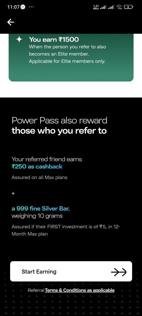 Power Up Money : Earn Upto 11% Interest on FD + ₹250 on Signup & 10g ...